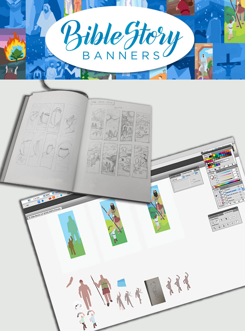 Our new Bible Banner Series - ChurchBanners.com