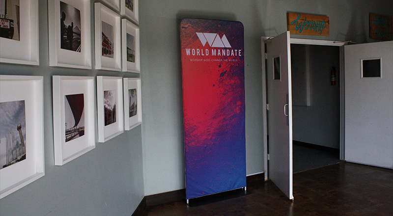 Helping Antioch Dallas with their Mission Conference - ChurchBanners.com