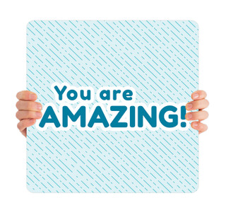 You Are Amazing - Handheld Sign - HHR020 - ChurchBanners.com