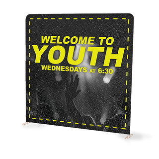 Youth - Tension Backdrop Display - RS02 - ChurchBanners.com