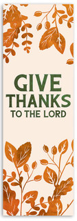 HB115 Give Thanks - Fall Banner - ChurchBanners.com