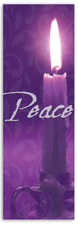 Peace - Advent Banner - ADV010-2 - ChurchBanners.com