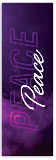 Peace - Advent Banner - ADV028 - ChurchBanners.com
