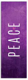 Peace - Advent Banner - ADV032 - ChurchBanners.com
