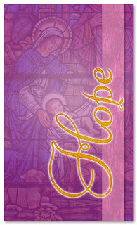 Hope - Advent Banner - ADV016 xw - ChurchBanners.com