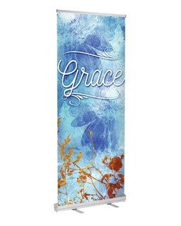 Grace - D2 Retractable - SW054 - ChurchBanners.com