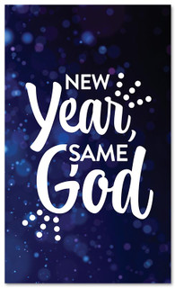 NY112 New Year Same God xw - ChurchBanners.com