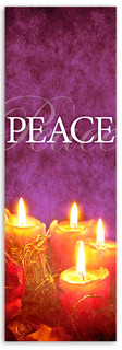 ADV023 Peace - Advent Banner - ChurchBanners.com