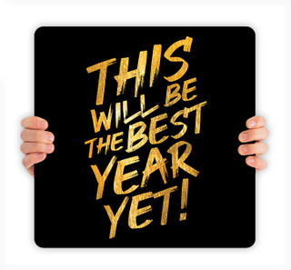 Best Year Yet - Handheld Sign - NHH005 - ChurchBanners.com