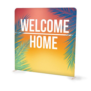 Welcome Home - Tension Backdrop Display - Straight - Style 40 ...