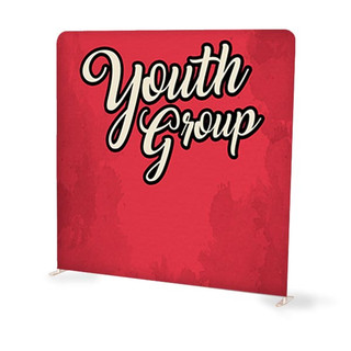 Youth Group - Tension Backdrop Display - YM Style 5 - ChurchBanners.com