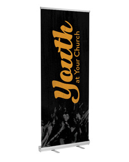 Youth - D2 Retractable - YM Style 11 - ChurchBanners.com