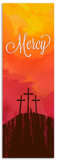 E566 Mercy - Easter Banner - ChurchBanners.com