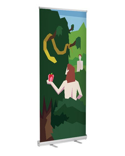 The Fall - D2 Retractable - S005 - ChurchBanners.com