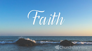 Faith Beach 01 - Still - ChurchBanners.com