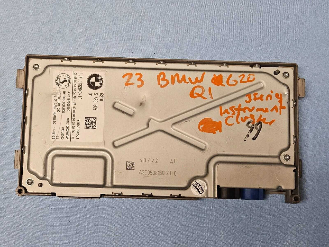 Bmw G20 3 Series Instrument Cluster Control Module Unit Oem