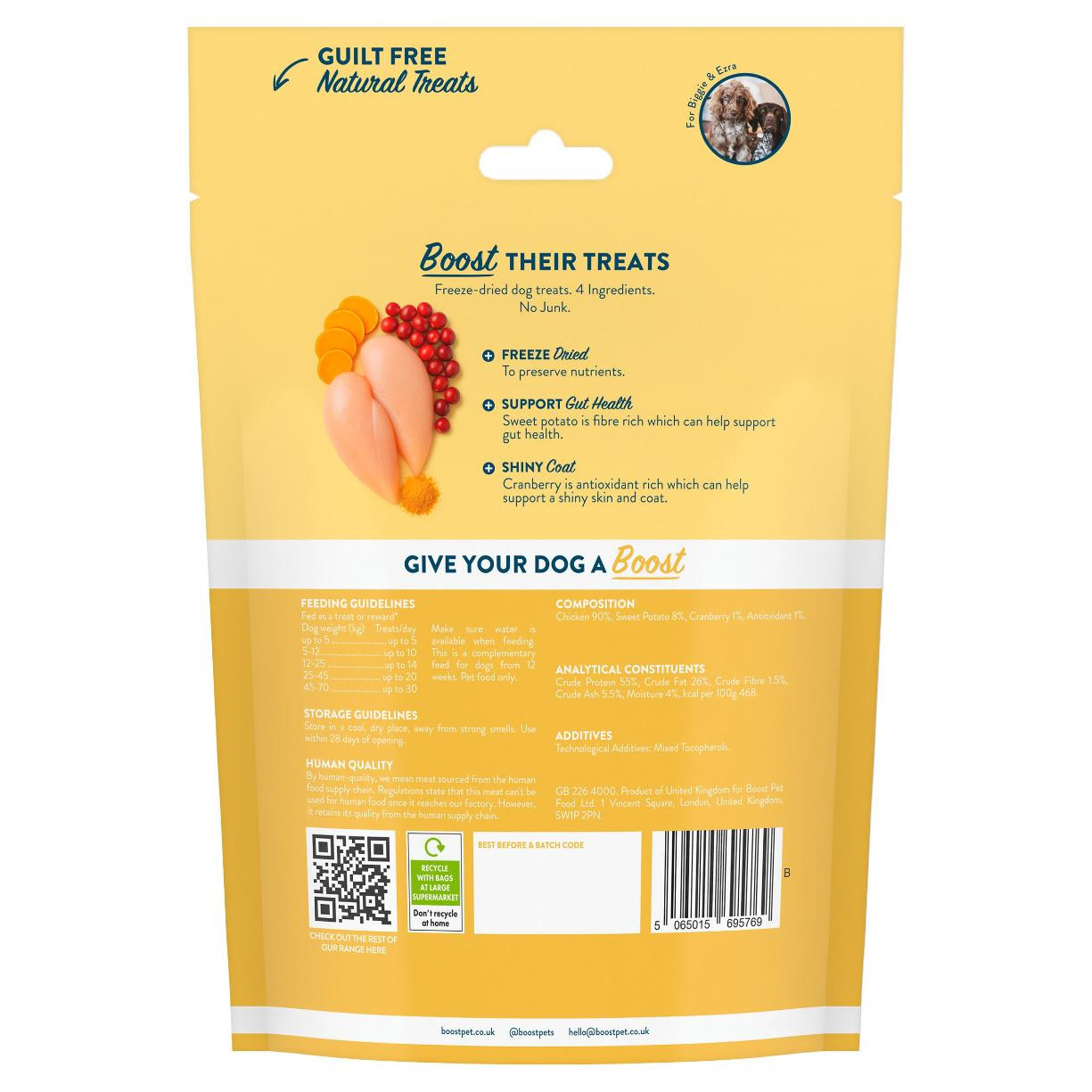BOOST Dog - Chicken Bites - The PetFellas