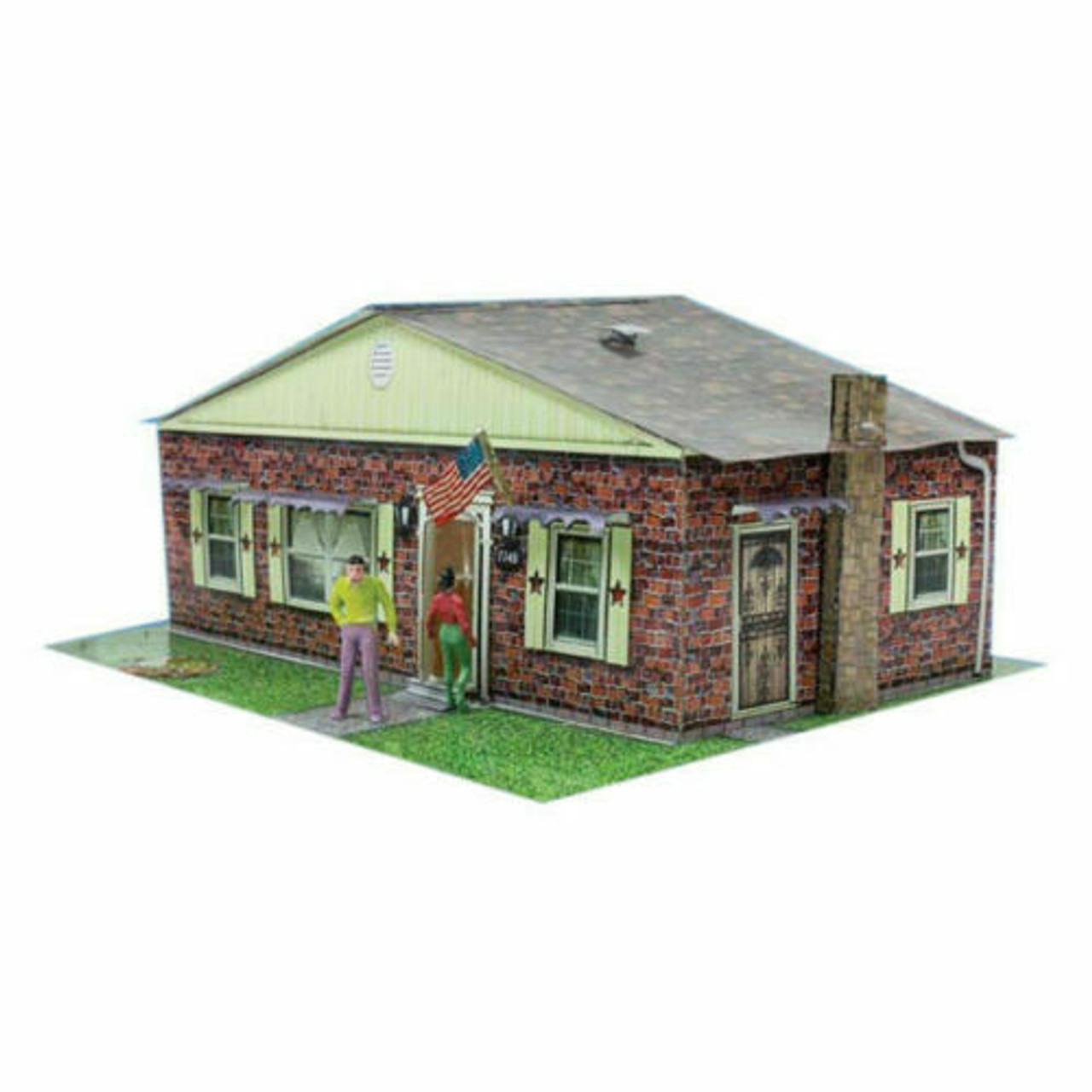 Bk 3221 132 Scale Red Rambler Building Kit For Shop All By Innovative