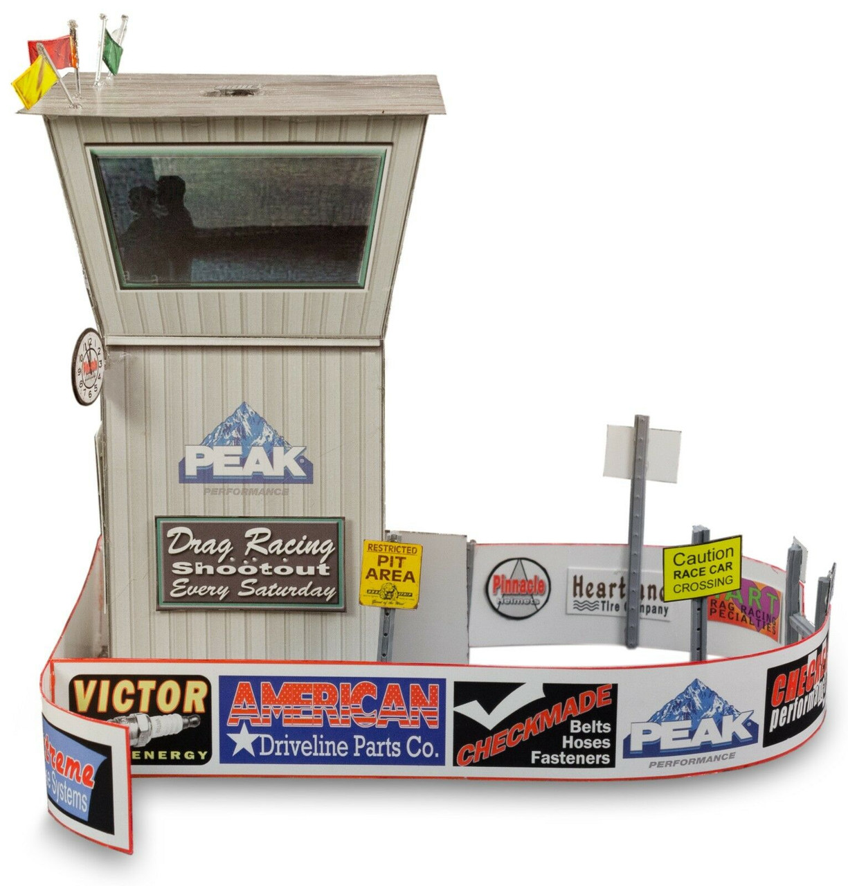 Bk 4813 148 Scale Race Tower Photo Real Scale Building Kit For Shop