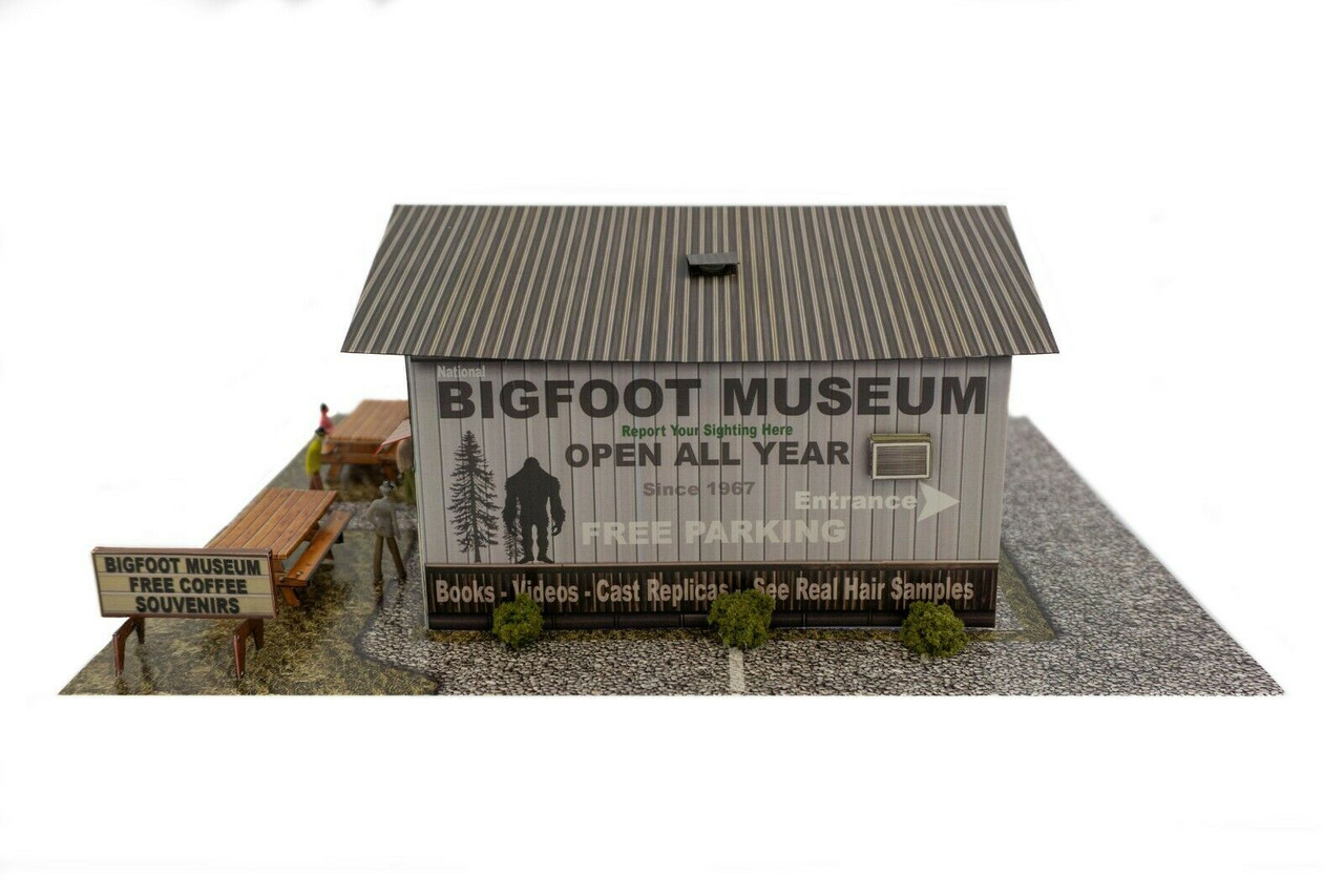 Bk 4836 148 Scale Bigfoot Museum Model Building Kit For Shop All By