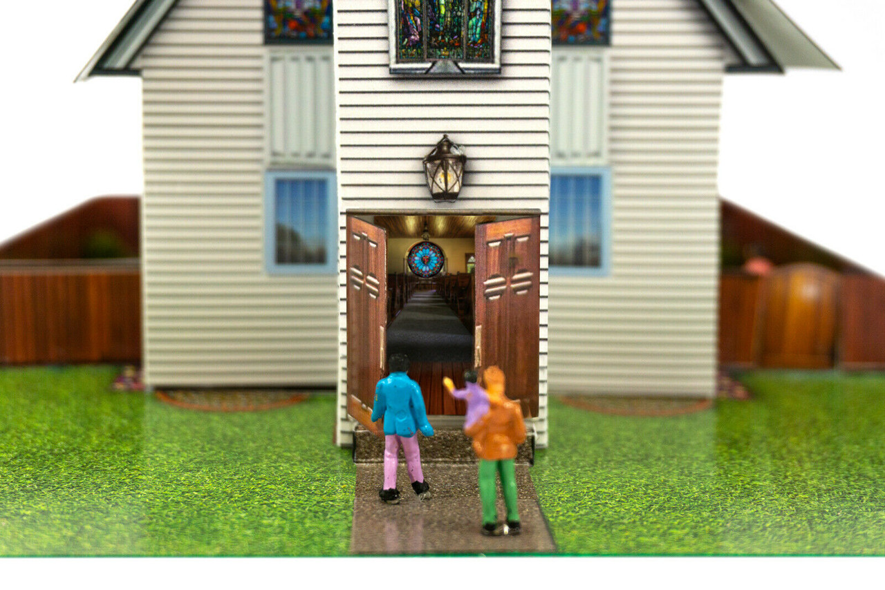 Bk 4839 148 Scale Church Model Building Kit For Shop All By Innovative