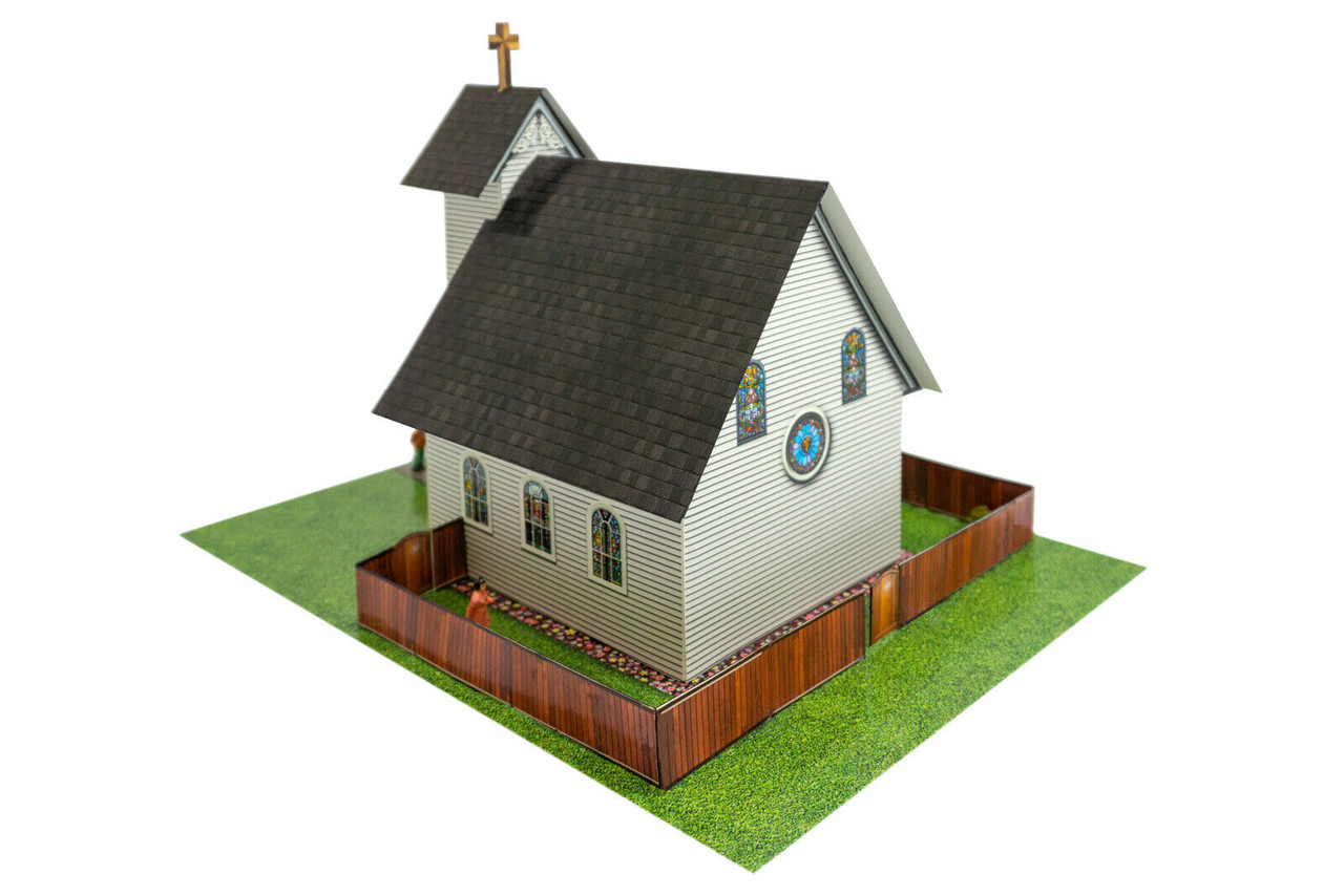 Bk 4839 148 Scale Church Model Building Kit For Shop All By Innovative