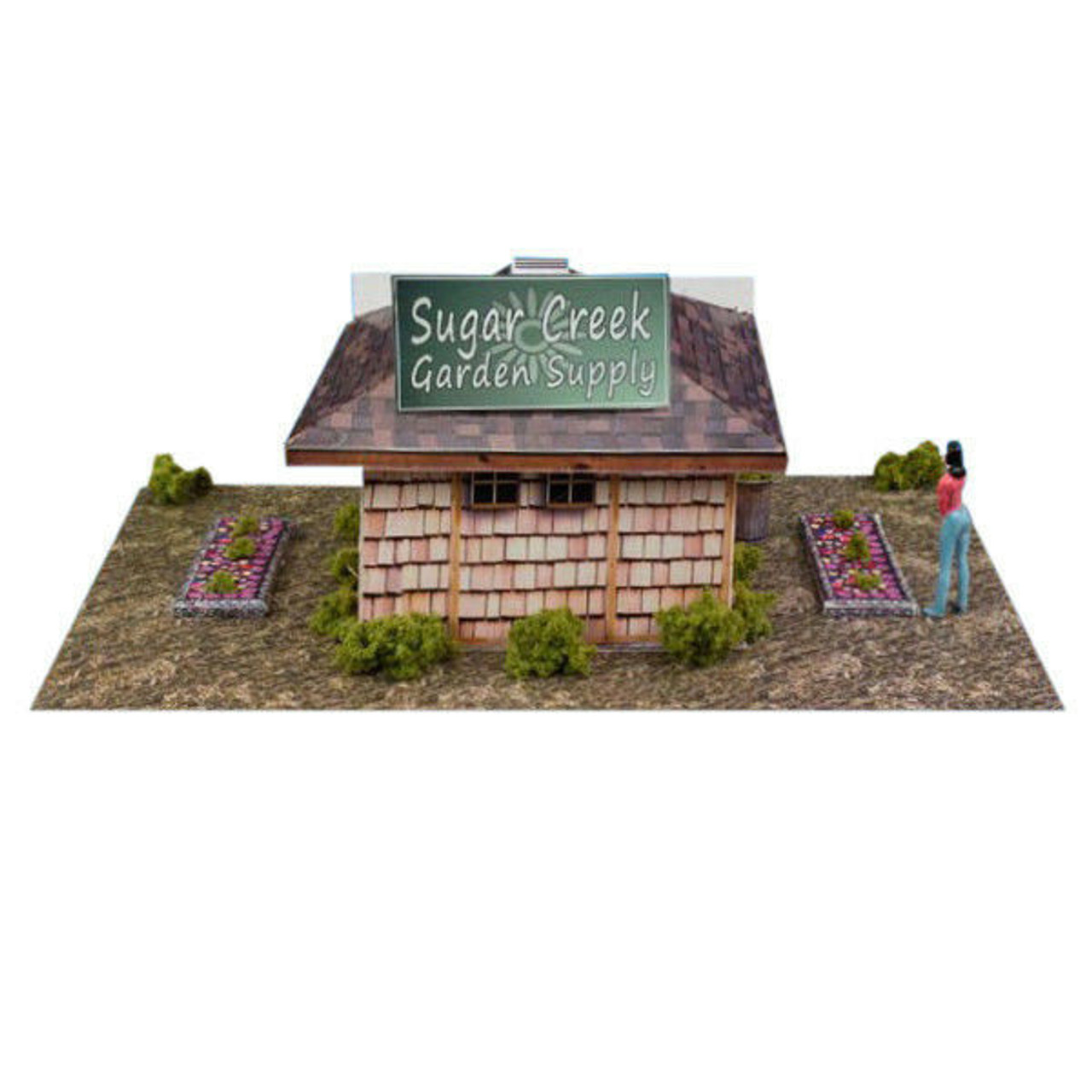 Bk 6403 164 Scale Garden Houses Photo Real Scale Building Kit For