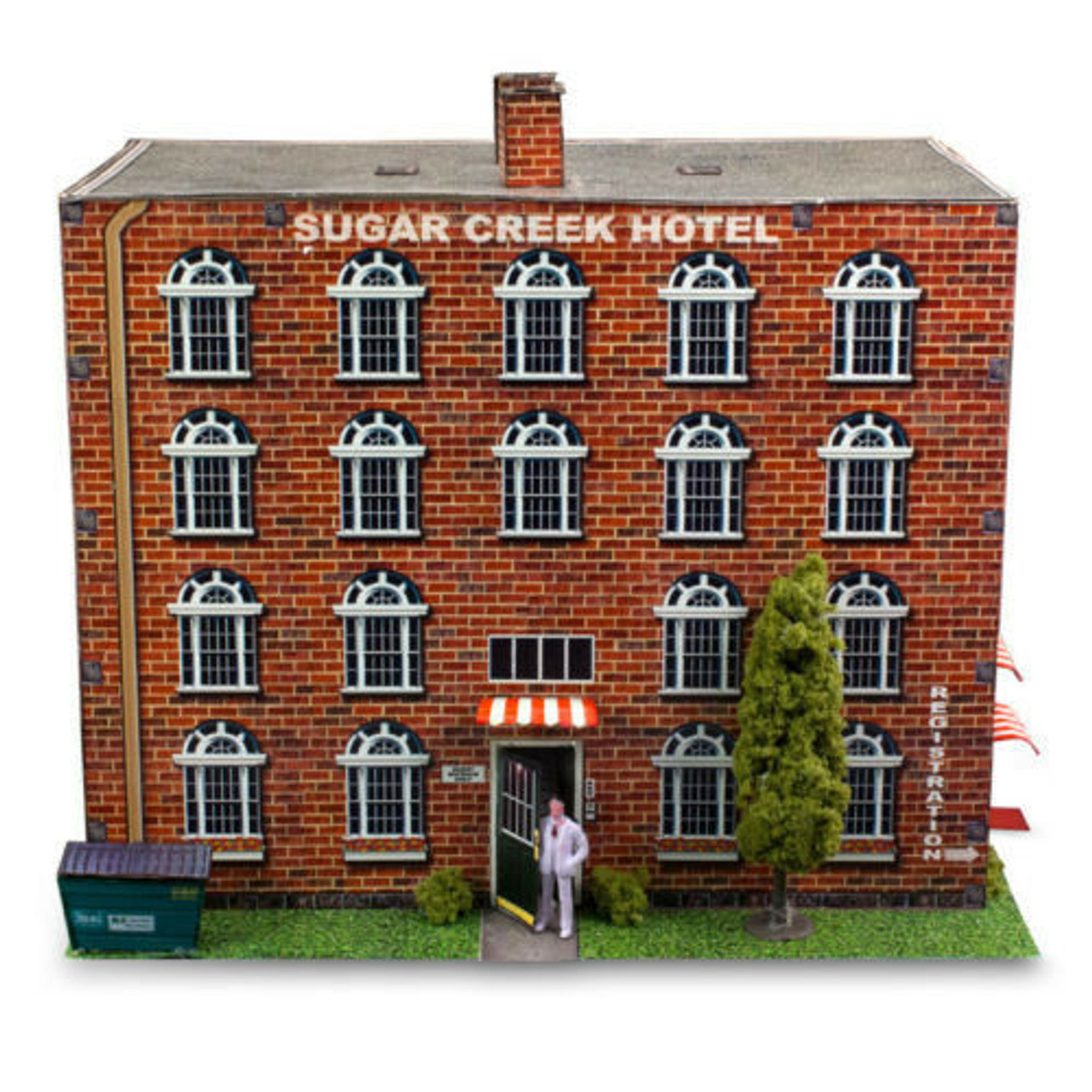 Bk 6407 164 Scale Hotel Photo Real Scale Building Kit For Shop All