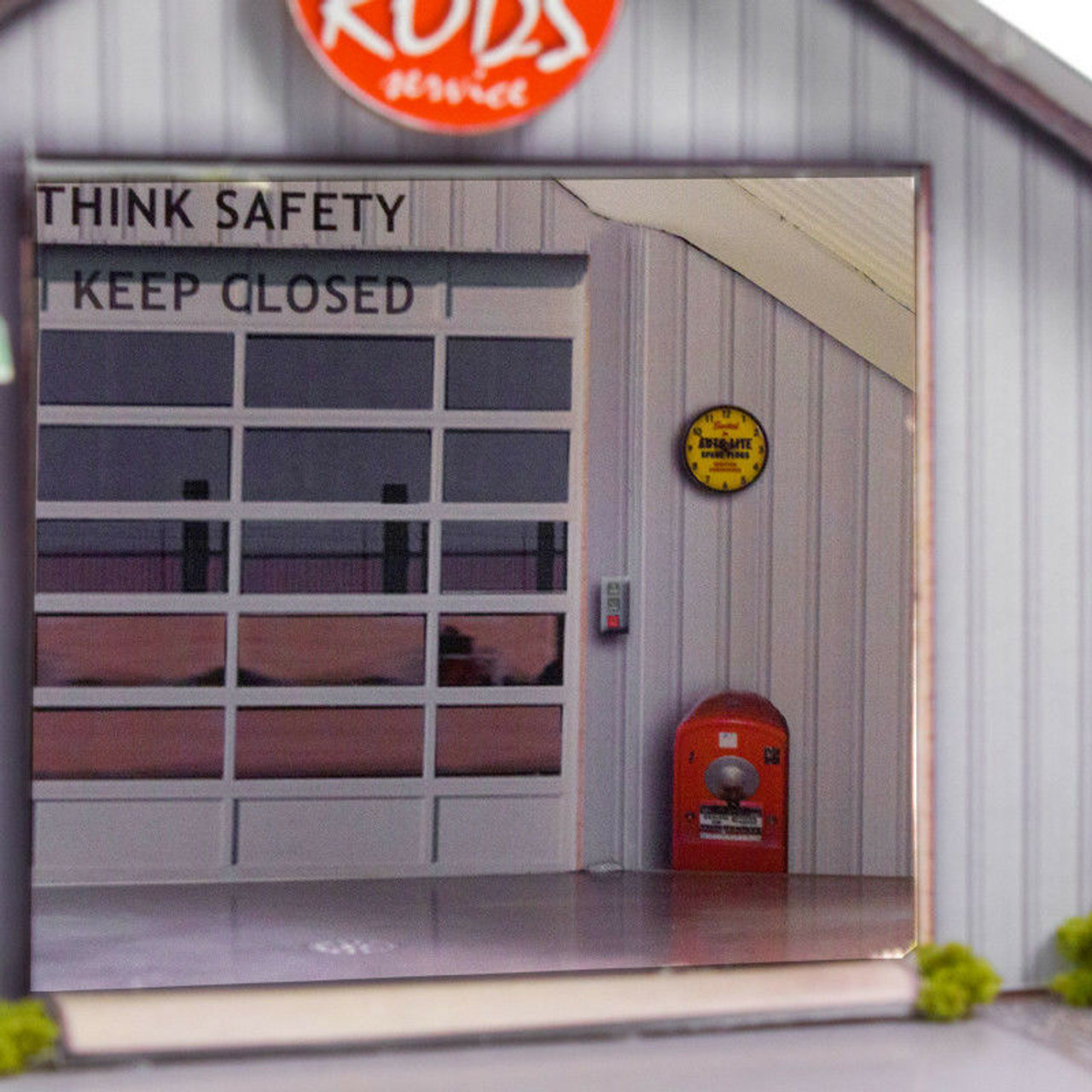 Bk 6410 164 Scale Commercial Garage Photo Real Scale Building Kit