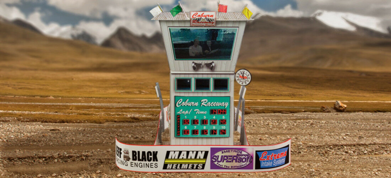 Bk 6413 164 Scale Race Tower Photo Real Scale Building Kit For Shop