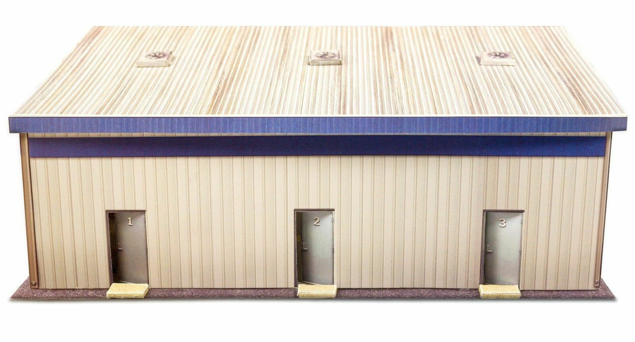 Bk 6423 164 Scale Pit Stop Garage Photo Real Scale Building Kit For