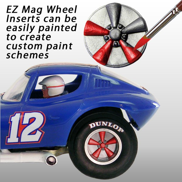 WI-2912-S Classic Five Spoke Mag EZ Mag Wheel Inserts With Circular ...