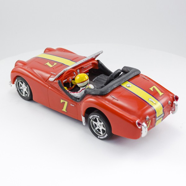 Stock Number: 16155 Red TR3 by Mini Craft for Slot Car Museum by ...