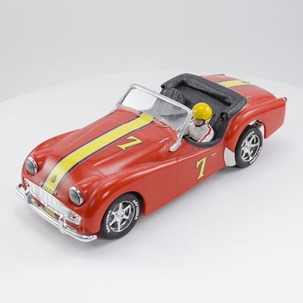 Stock Number: 16155 Red TR3 by Mini Craft for Slot Car Museum by ...