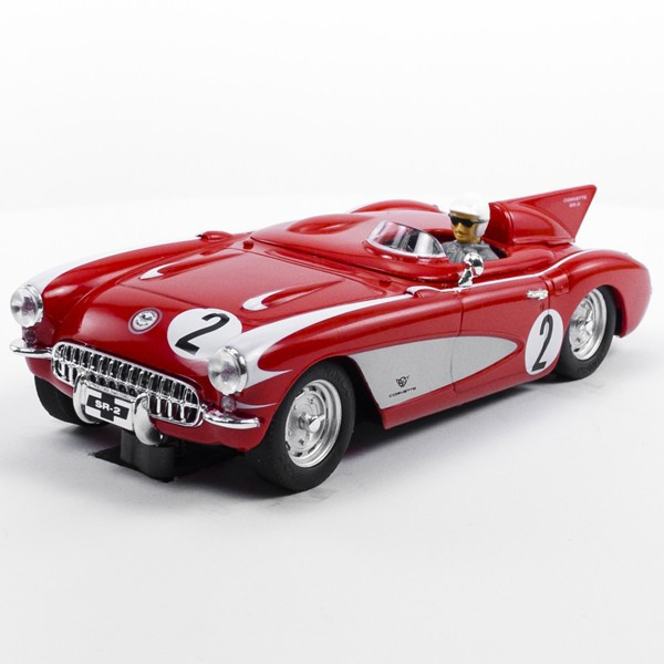 Stock Number: 16211 - Red White Stripe Number 2 Car by Unknown for Slot ...