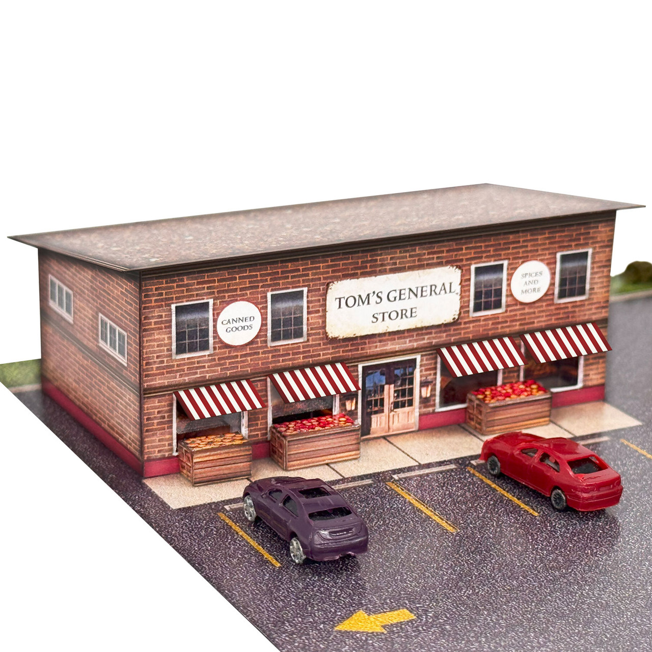 BK 2111 1:160 Scale Gas Station Photo Real Scale Building Kit for Shop ...