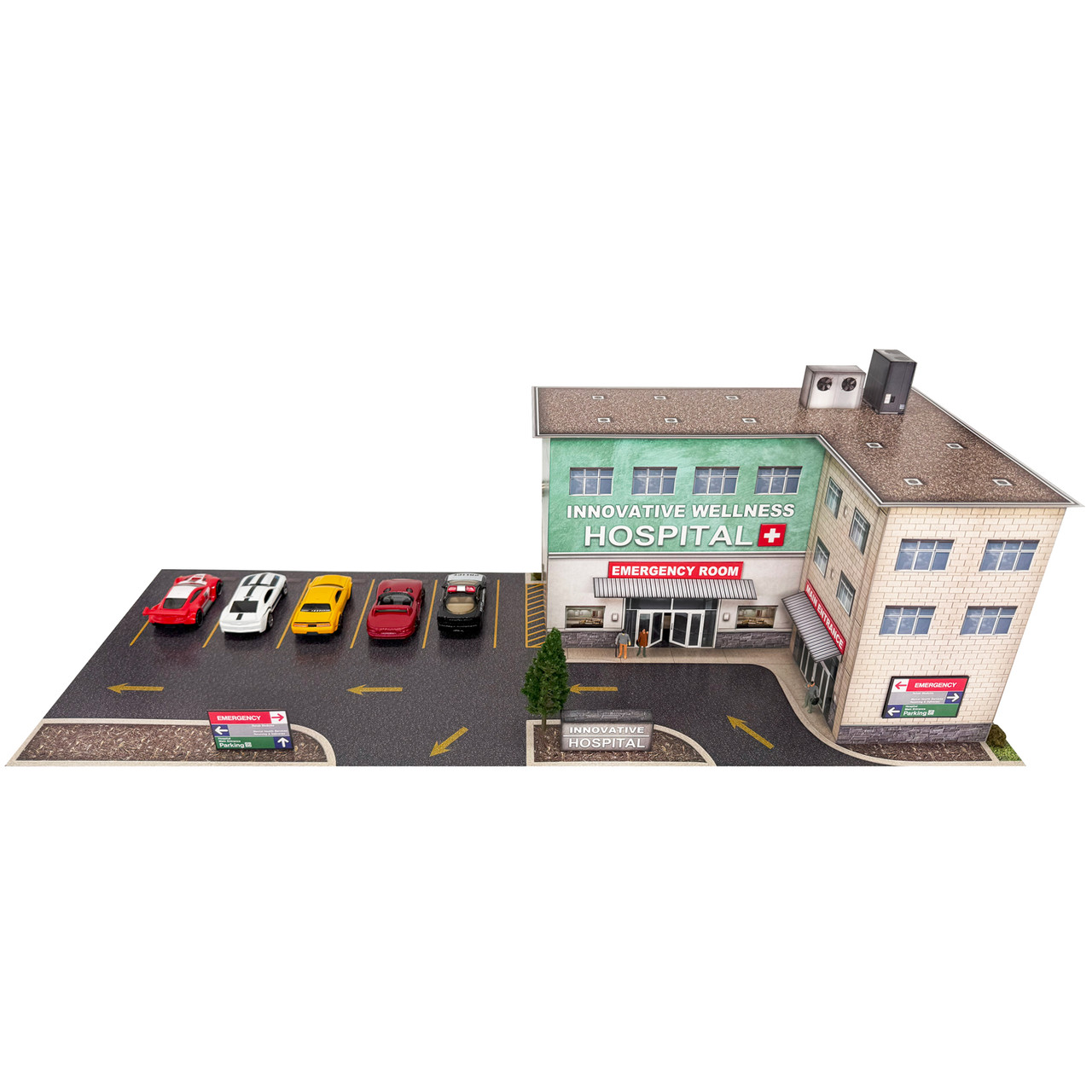 BK 6481 Hospital for Building Kits by Innovative Hobby Supply