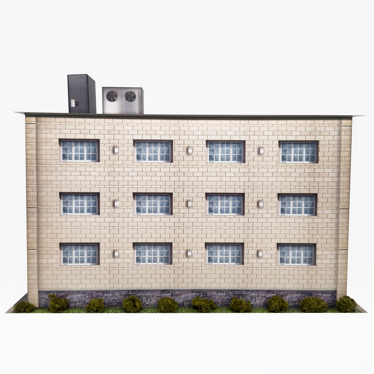 BK 6481 Hospital for Building Kits by Innovative Hobby Supply