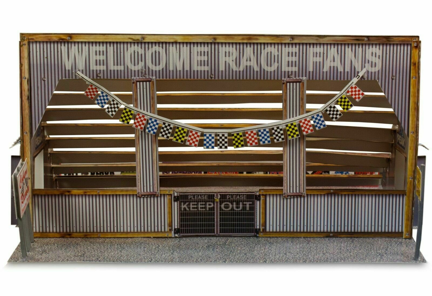 Bk 3202 132 Scale Bleacher Model Building Kit For Shop All By