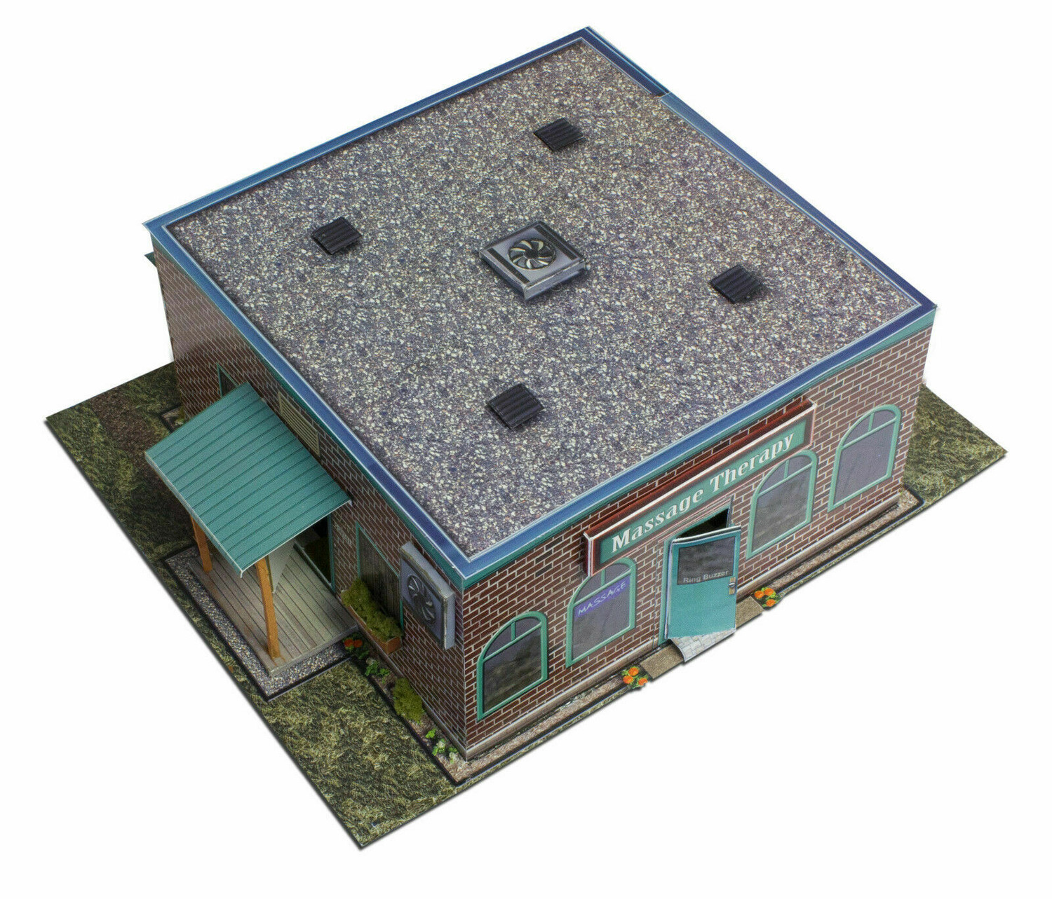 Bk 3209 132 Scale Barber Shop Building Kit For Shop All By Innovative