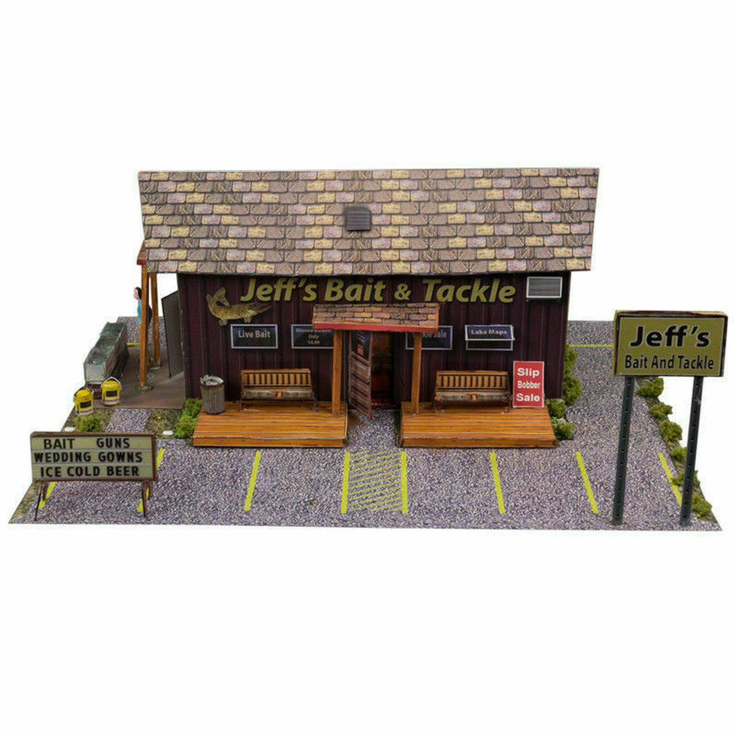 Bk 3215 132 Scale Bait Shop Building Kit For Shop All By Innovative