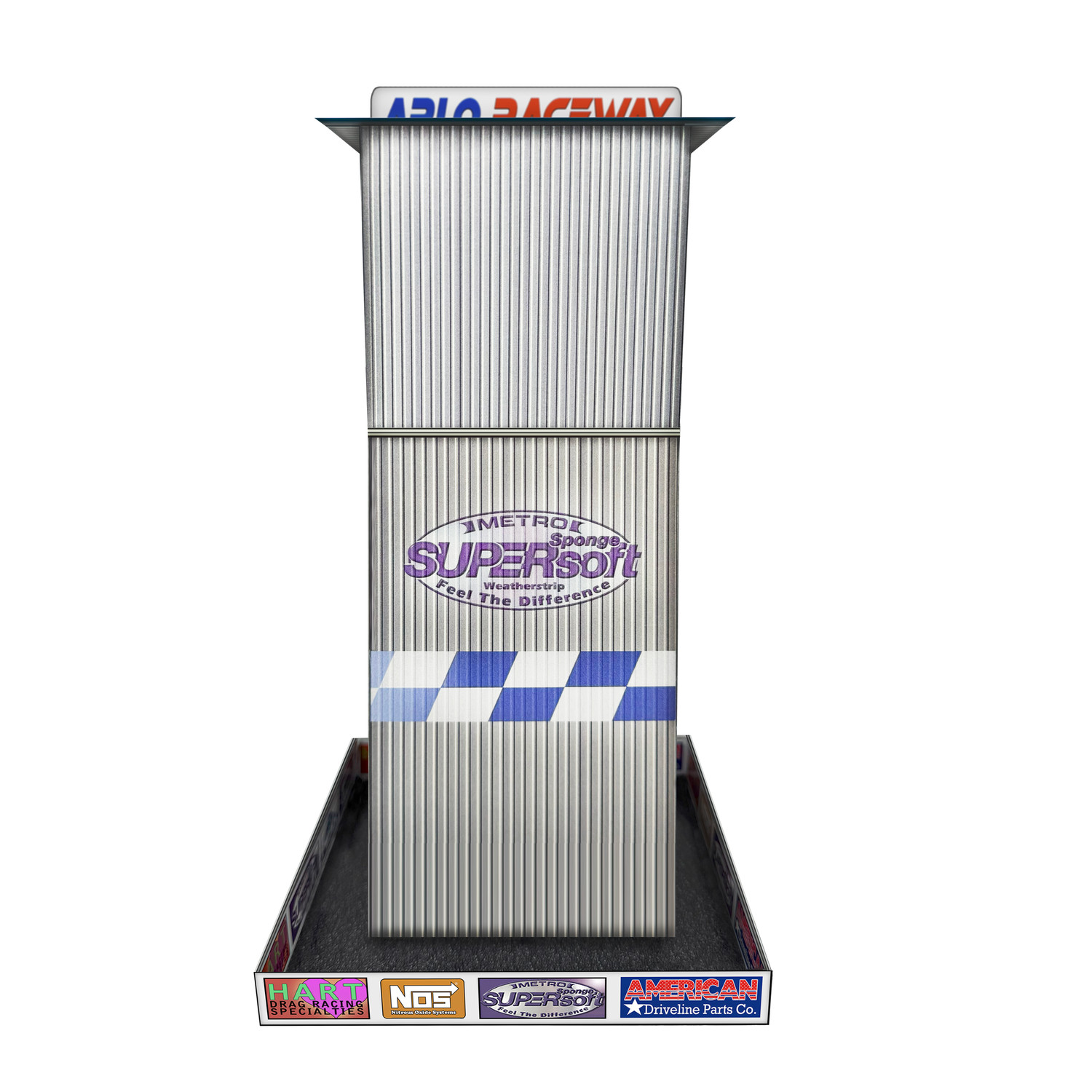 Bk 6478 164 Scale Arlo Raceway Tower Photo Real Scale Building Kit