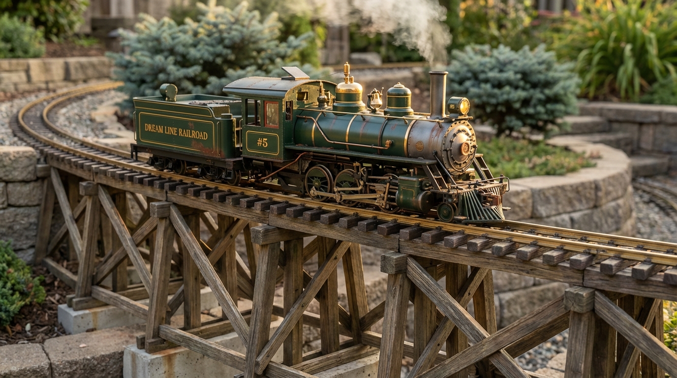 Large Scale Garden Railroad Setup: What Actually Works After 30 Years ...