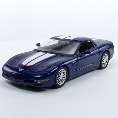 Stock Number: 16249 - Blue White Car by Unknown for Slot Car Museum by ...