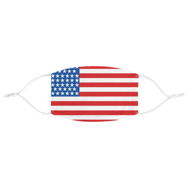 USA Flag United States of America Fabric Face Mask - SKREW