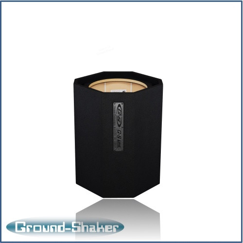 black 8" single ported bass tube