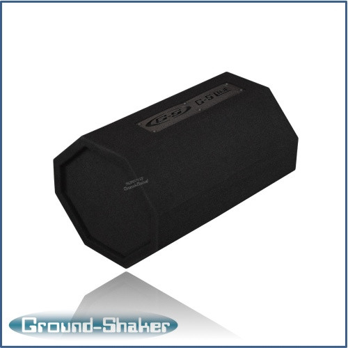 black 8" single ported bass tube