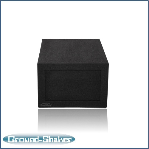 black 8" 30-hz single competition ported sub box