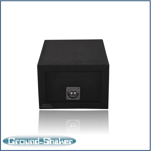 black 8" 30-hz single competition ported sub box