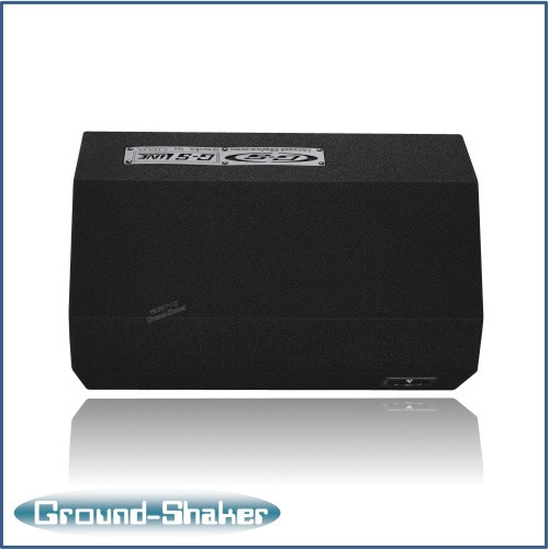 black 12" single ported bass tube